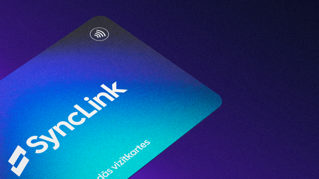 SyncLink - jaunās paaudzes vizītkarte - RMMT